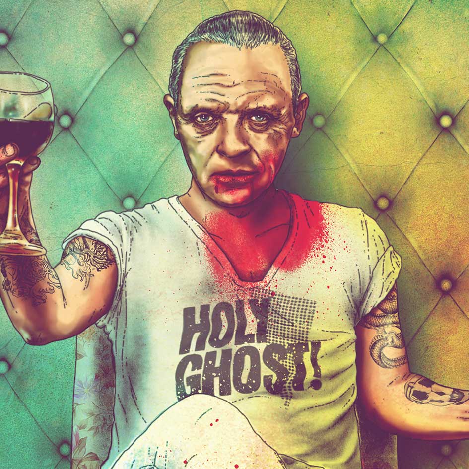 Hannibal Lecter | Fab Ciraolo Digital Illustration